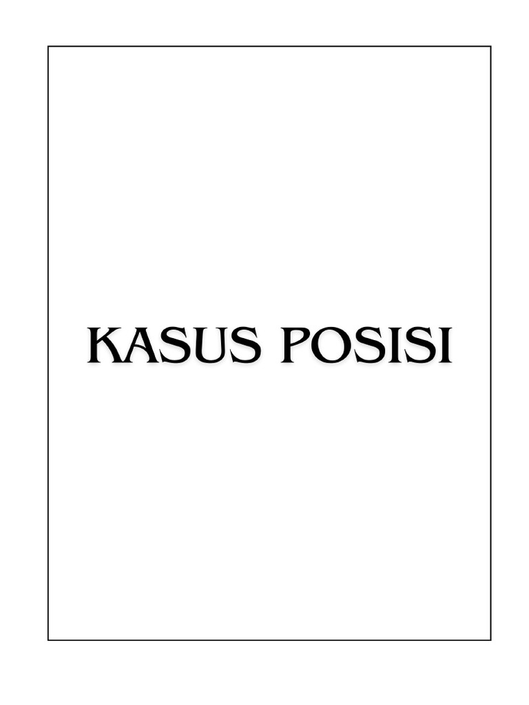 Kaspos Akta | PDF | Social Science