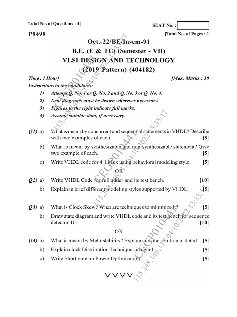 Insem (2019 Pattern) 2022 | PDF