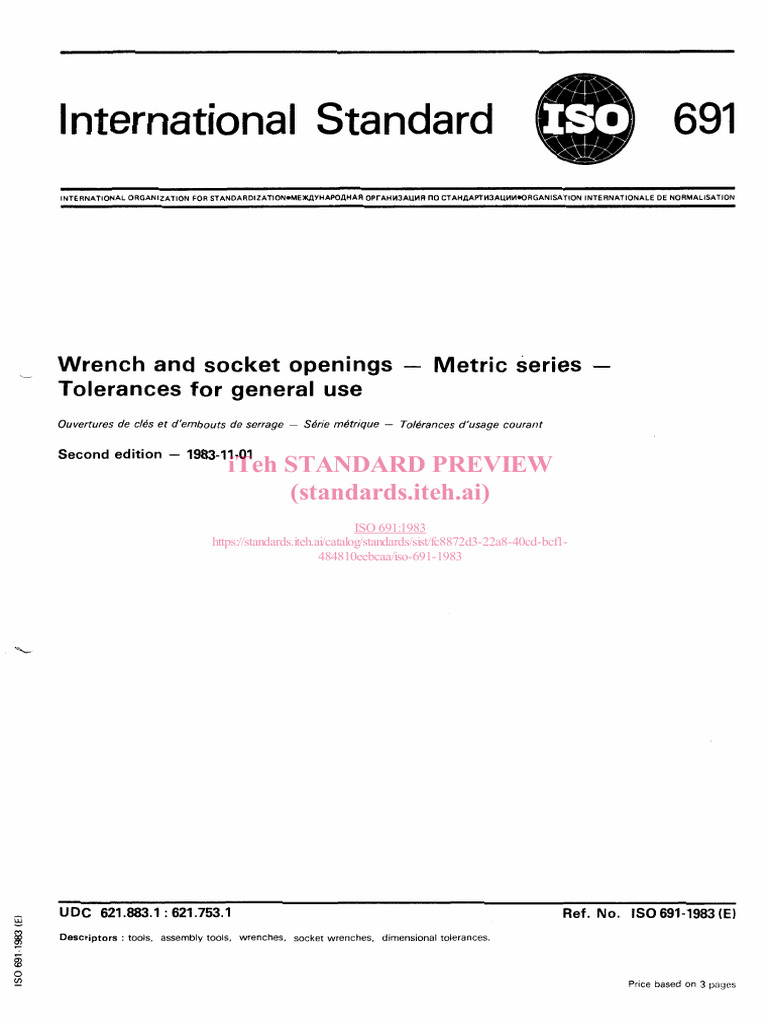 Iso 691 1983 | PDF
