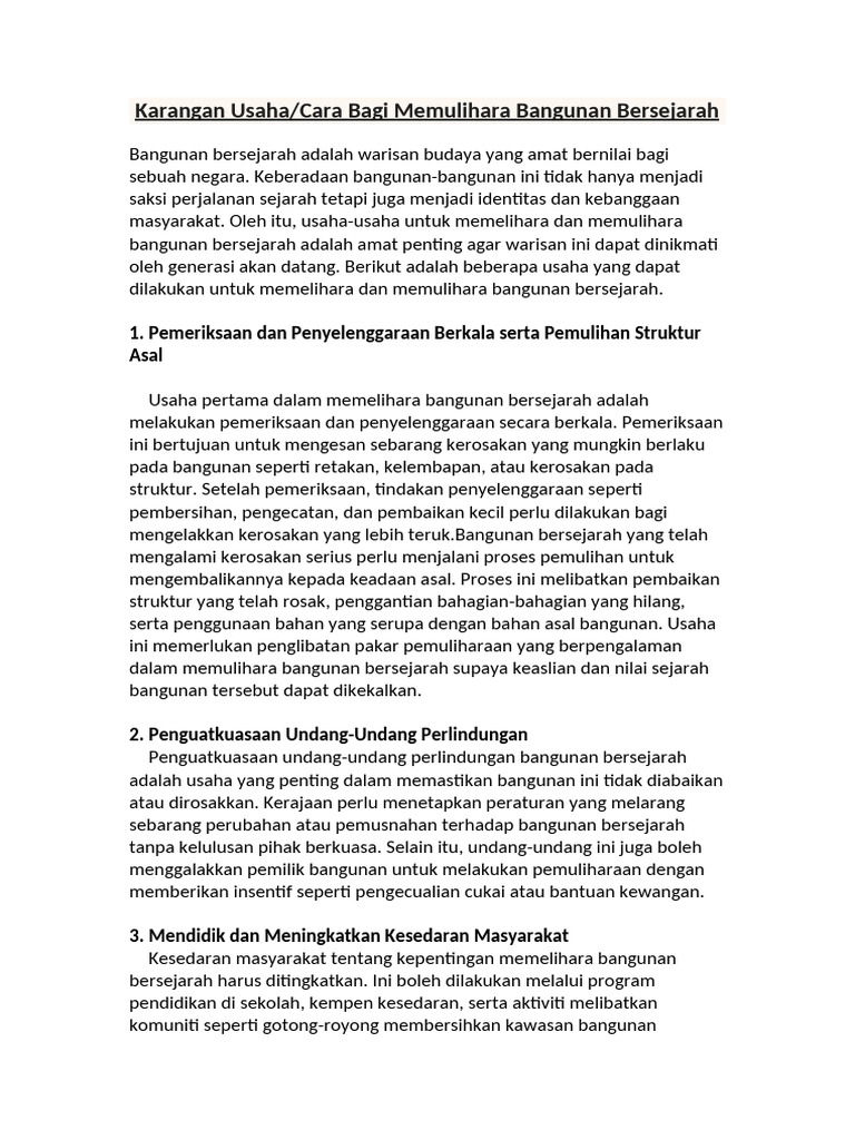 Karangan BM | PDF