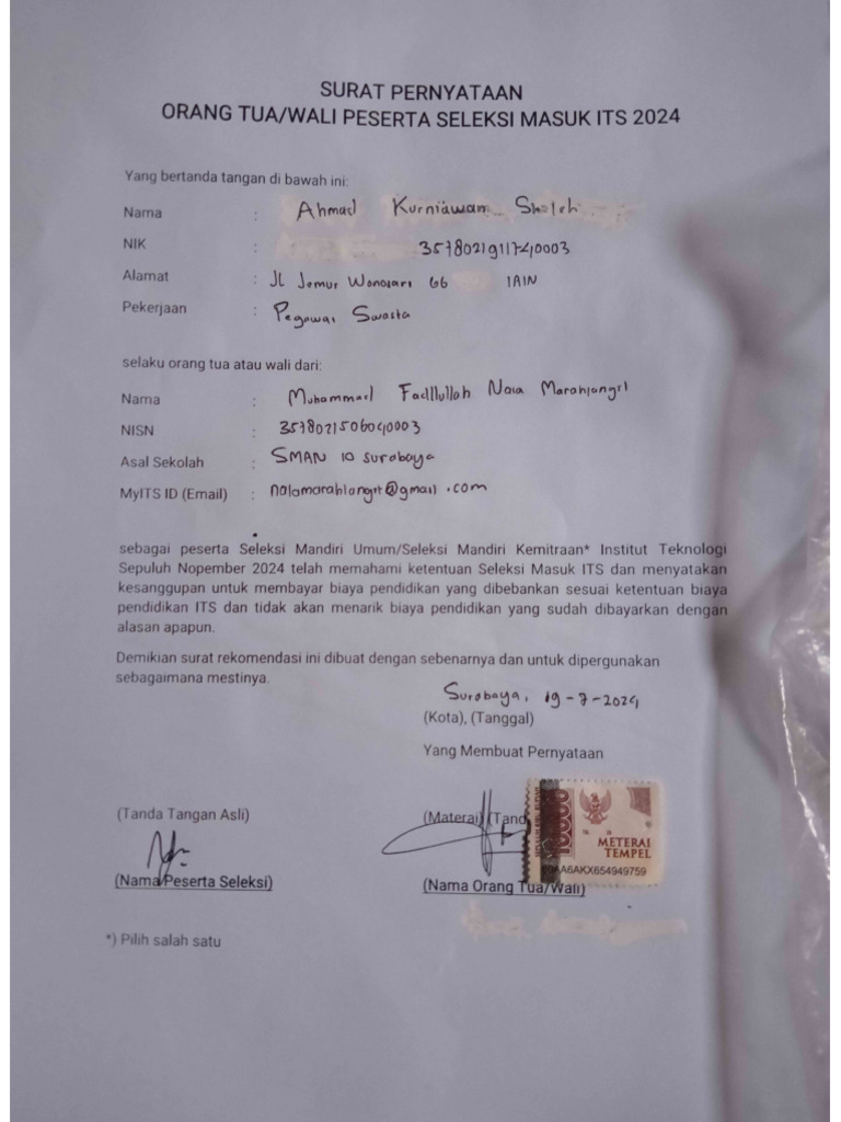 SP Its Mandiri | PDF