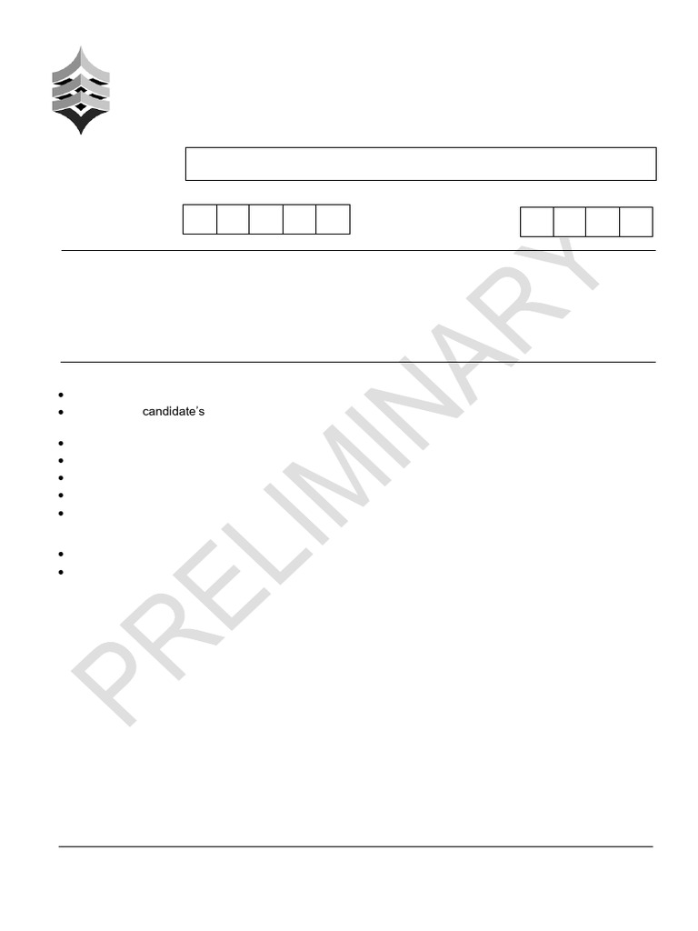 1235 Setswana Specimen Question Paper 2 | PDF