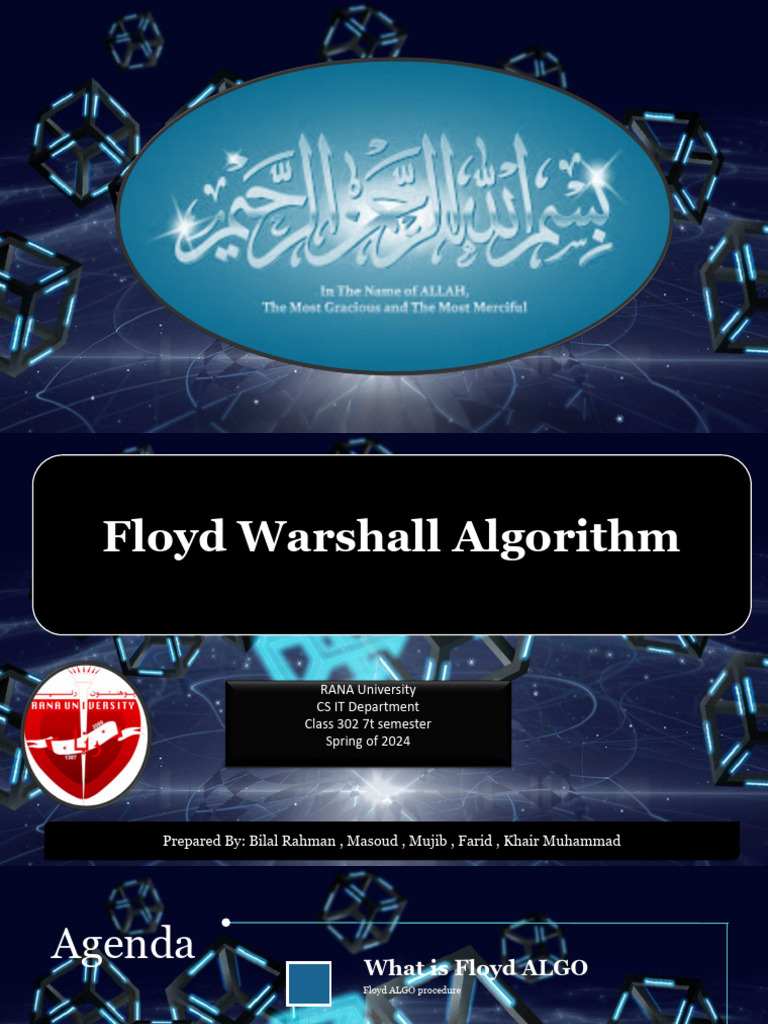 Floyed Algorithm | PDF