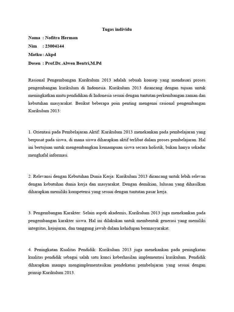 Tugas - 5 AKPD | PDF