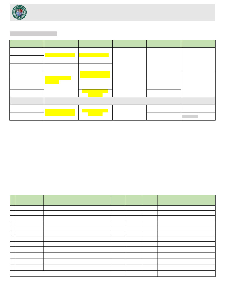 DAE - Software Technology 2nd Year Time Table | PDF