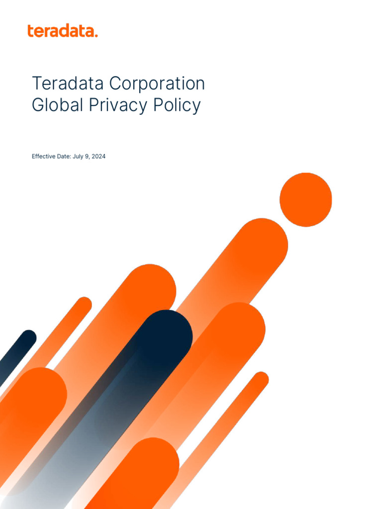 Teradata Privacy Policy | PDF