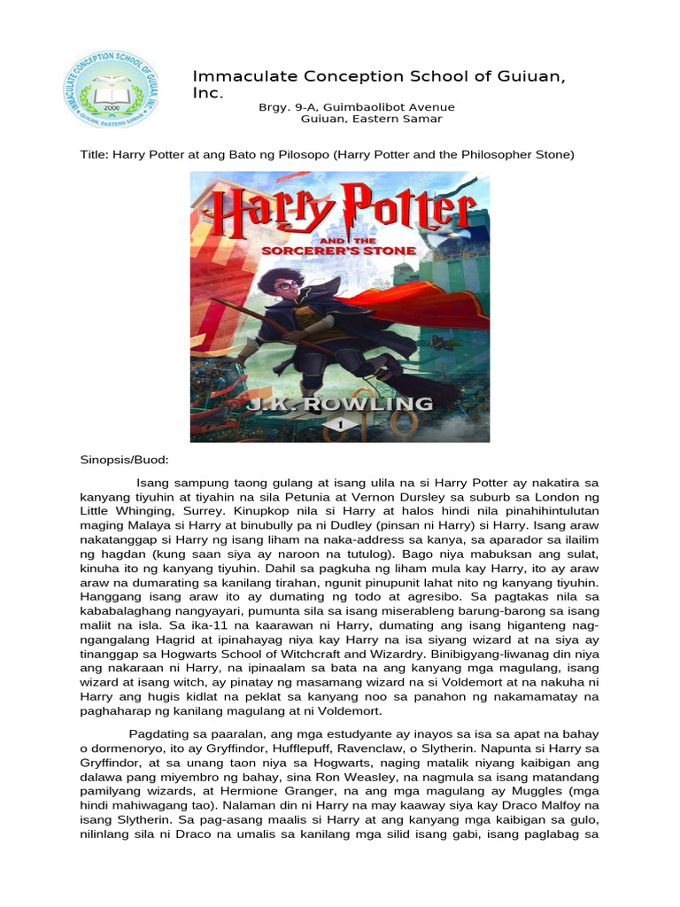 Sinopsis FILIPINO PETA | PDF