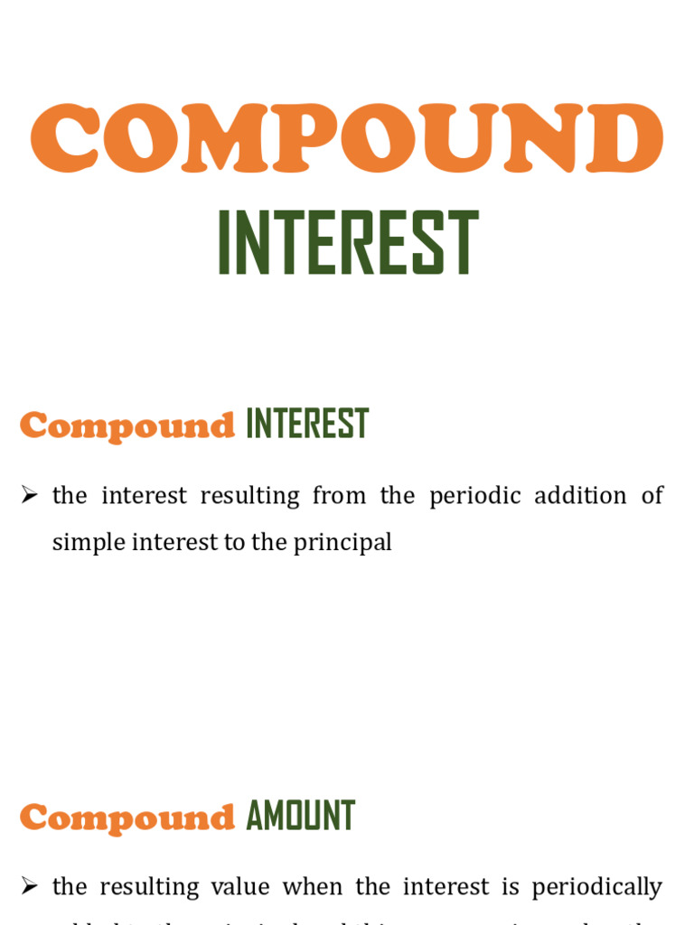 2 Compound Interest | PDF