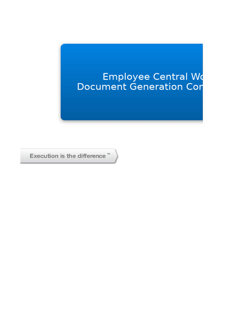 SFHCM1911 18 Wbook EC Document Generation en in | PDF