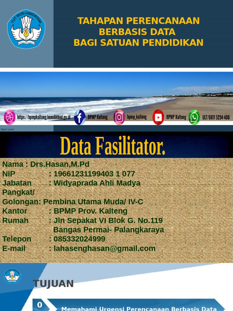 Tahapan Perencanaan Berbasis Data (Hasan) (Autosaved) | PDF