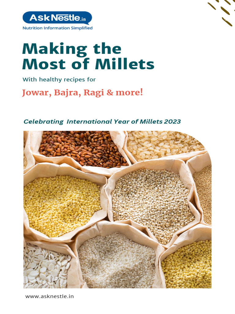 Exploring Millets: Nutrition & Recipes | PDF | Wellness | Science ...
