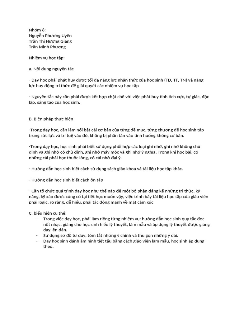Nhóm 6 GDH | PDF