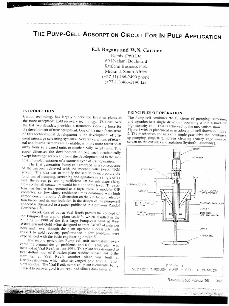 Pumpcell Adsorption Paper | PDF