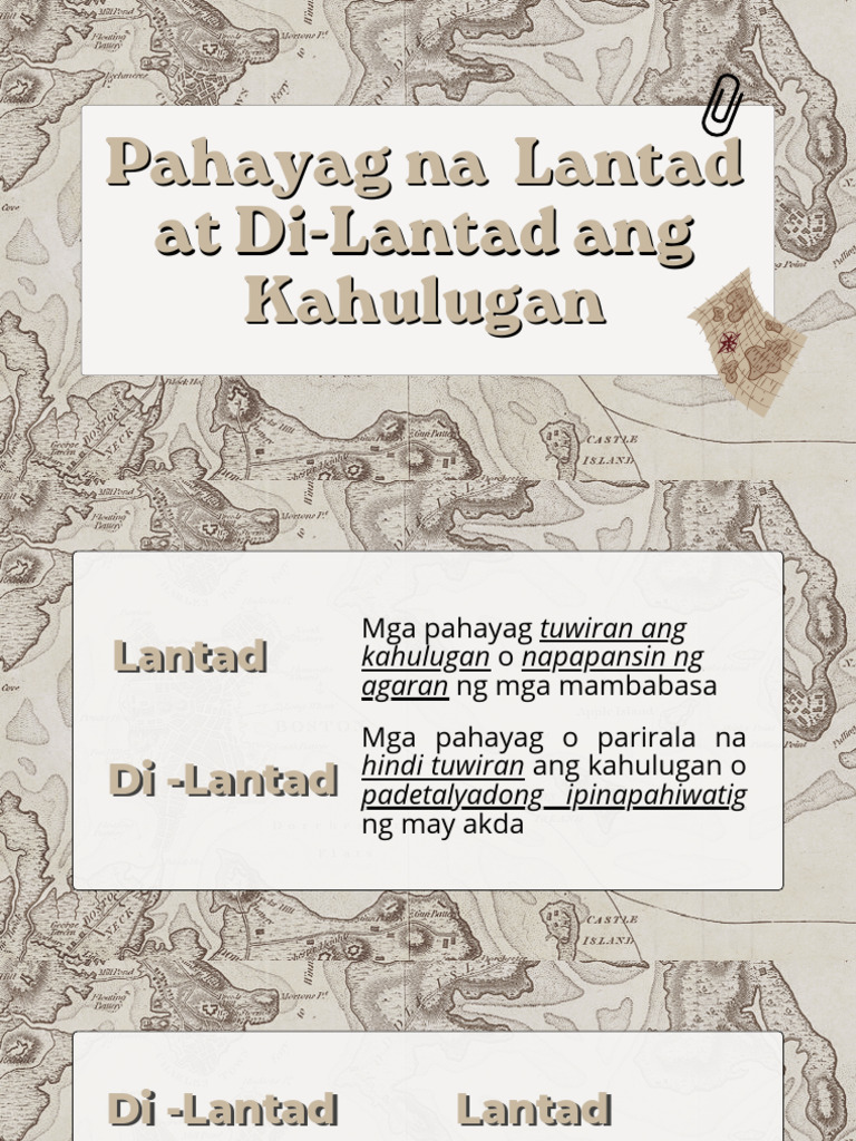 2nd-Pahayag Na Lantad at Di-Lantad-Estocado | PDF