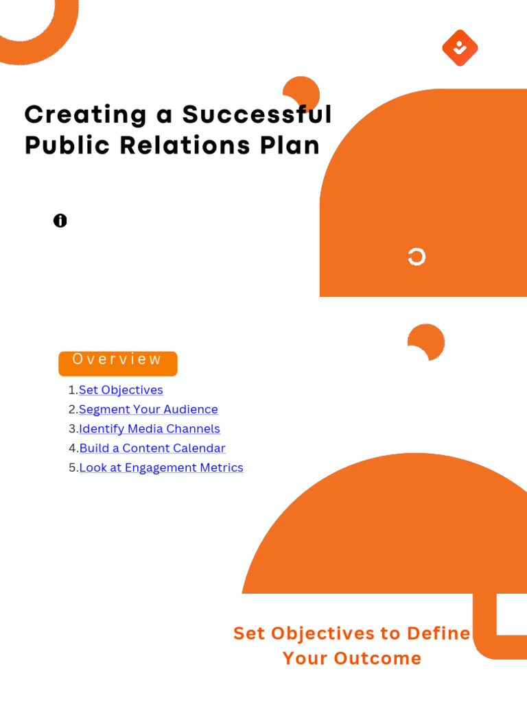 Creating A Successful Public Relations Plan | PDF