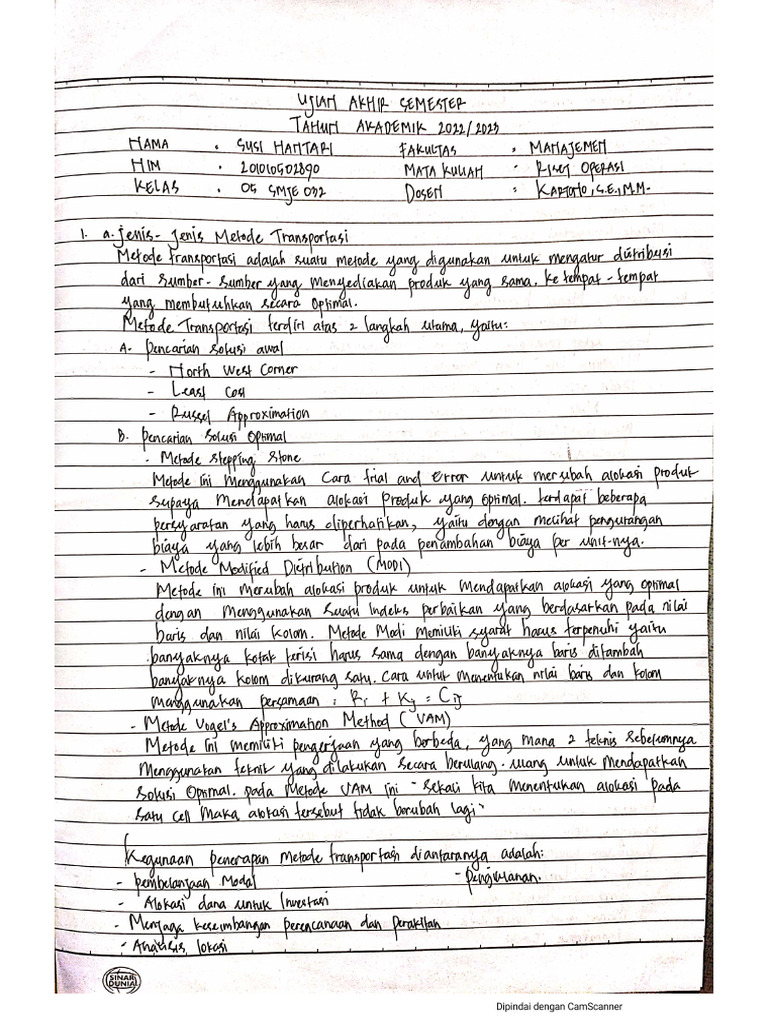 Uas-Riset Susi | PDF