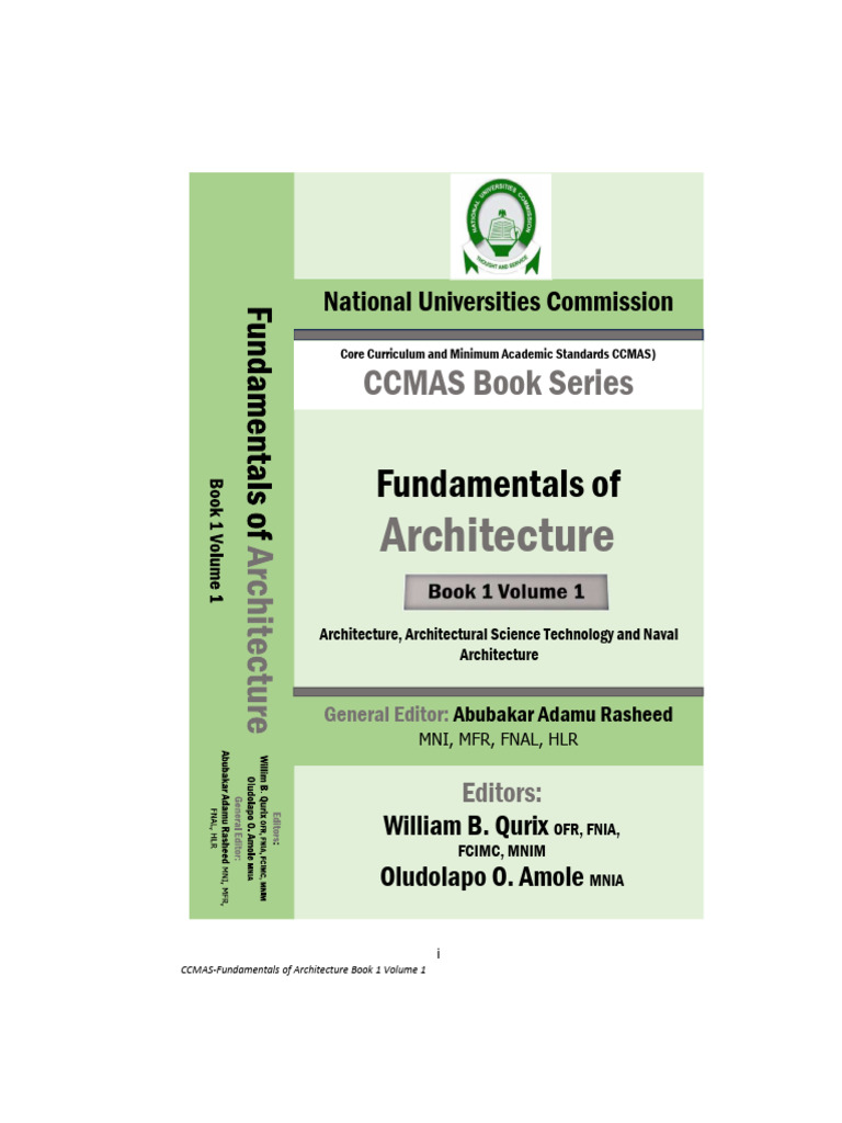 Basic Building Components and Methods in CCMAS Book Series | PDF