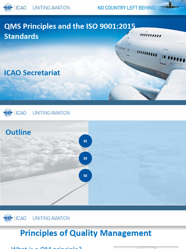 PPT2 - QMS Principles and 9001 Stds | PDF | Quality Management | Iso 9000