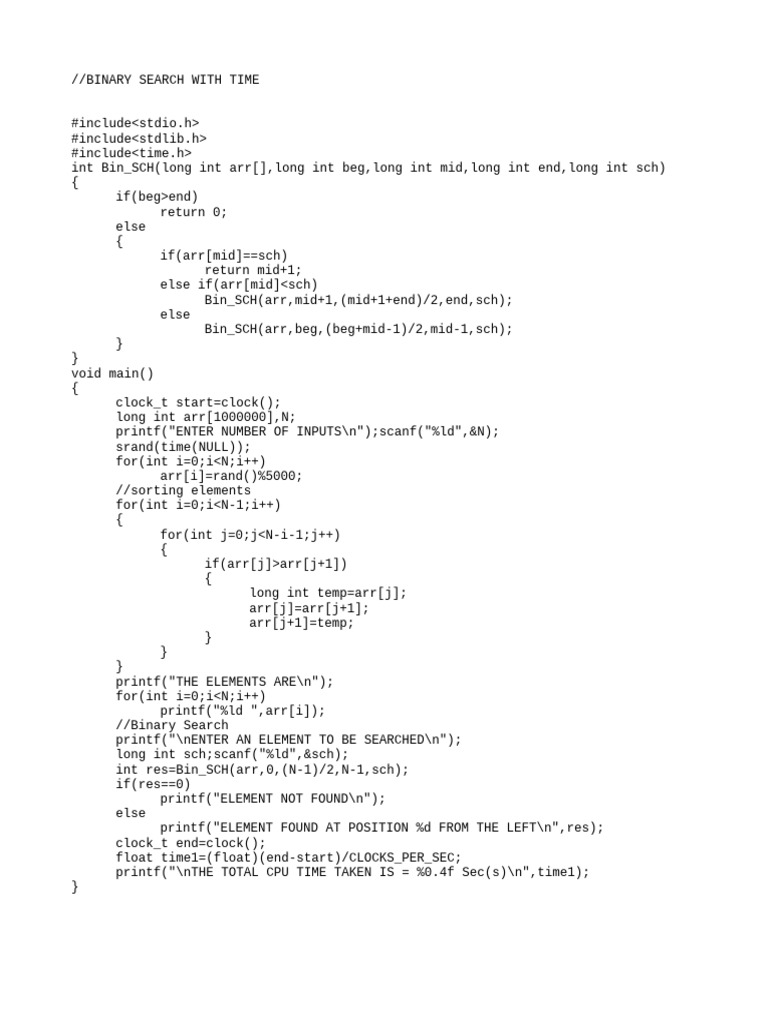 4-Binary Search | PDF