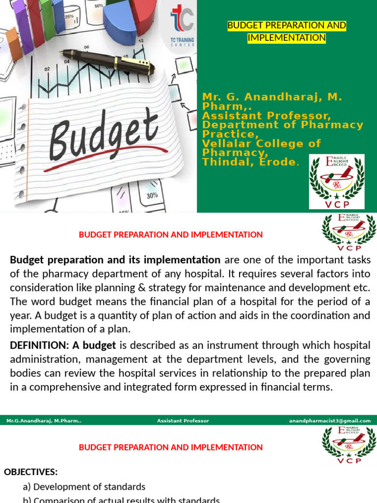 Budget Preparation and Implementation | PDF