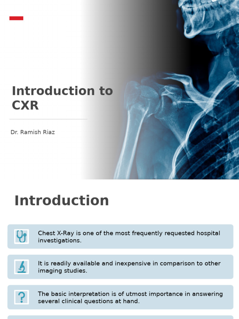 Intro To CXR Reading | PDF | Lung | Science & Mathematics