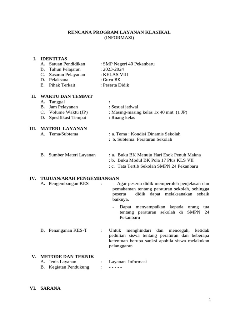 A12 RPL Peraturan Sekolah OK | PDF