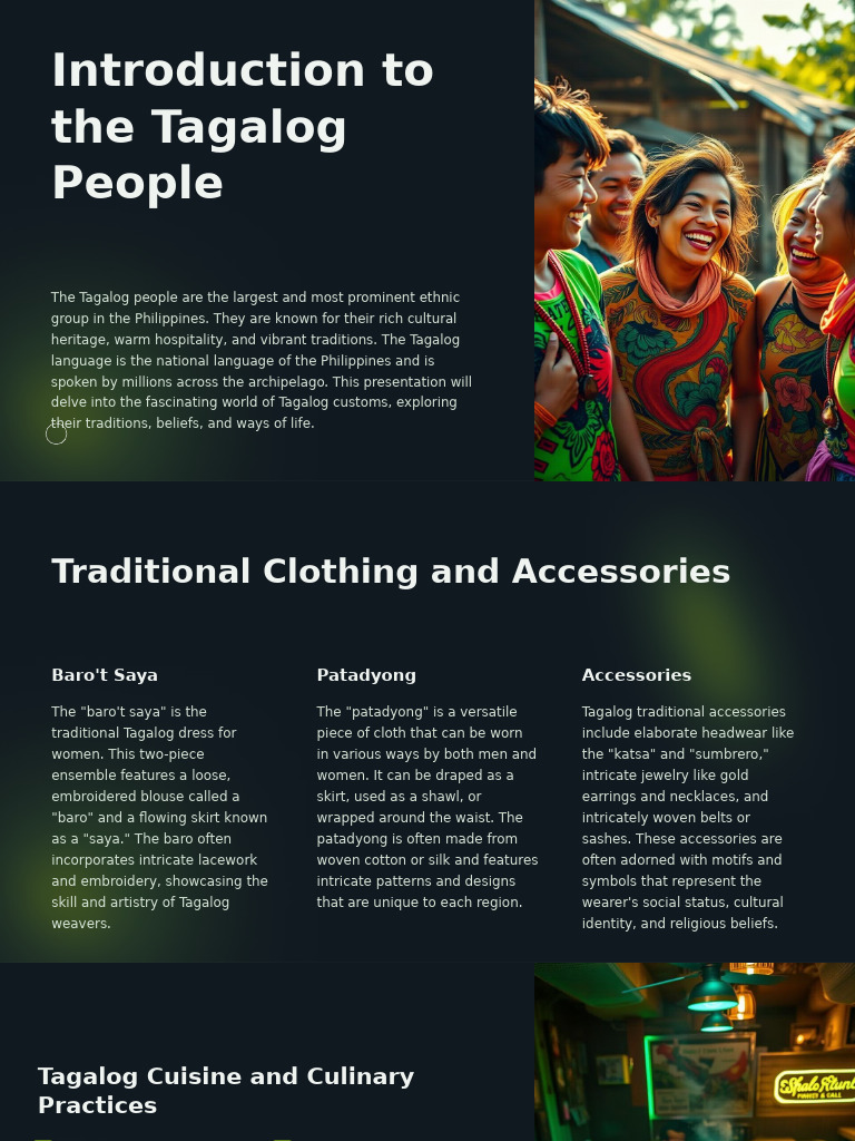Introduction To The Tagalog People | PDF