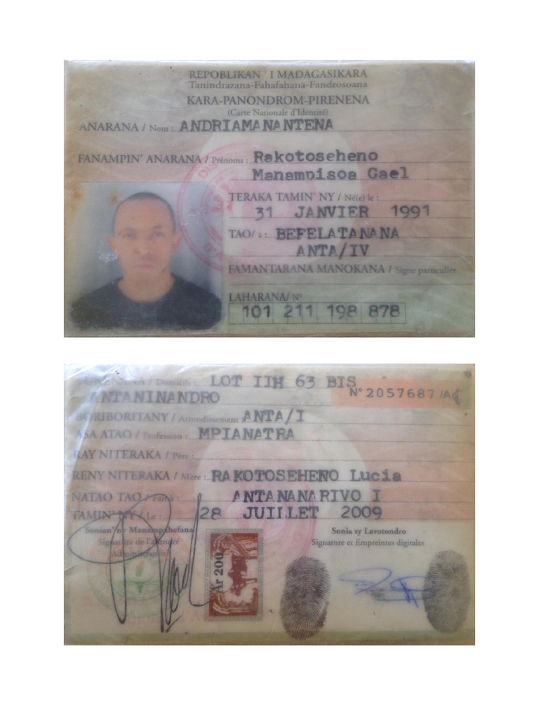 Gael ID Card | PDF