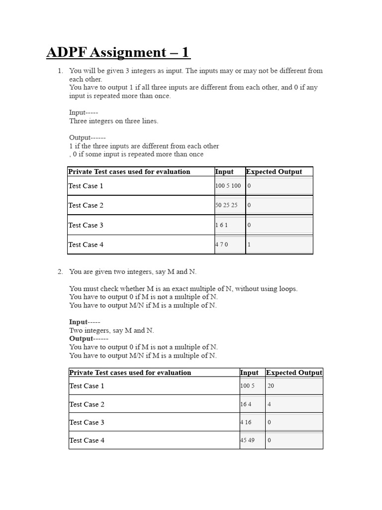 ADPF Assignment-1 2022-23 | PDF | Computer Programming | Theoretical Computer Science