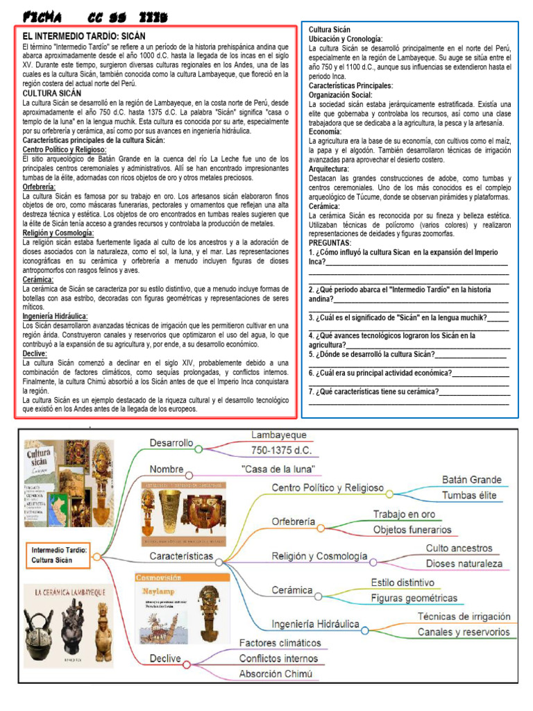 Ficha 4 CC - Ss. 1° Iiib | PDF