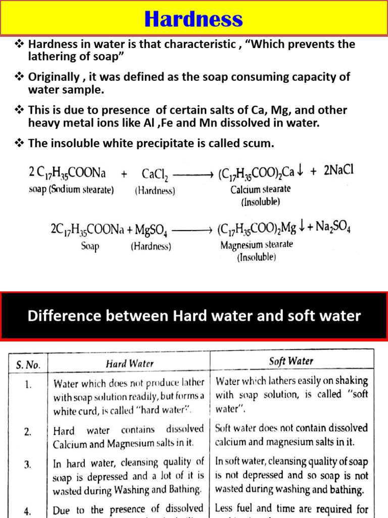 3 - Hardness - Applied Chemistry | PDF