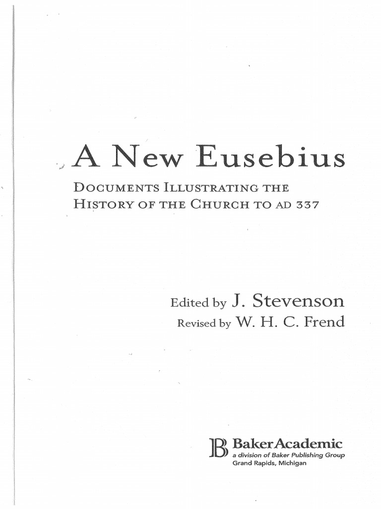 Eusebius, The Nicene Creed | PDF