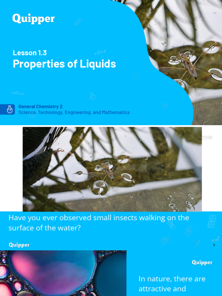 Properties of Liquid | PDF