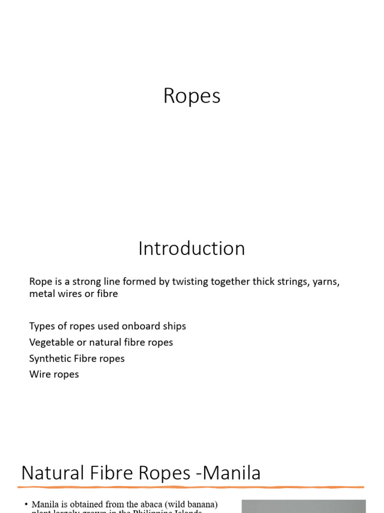 Ropes | PDF