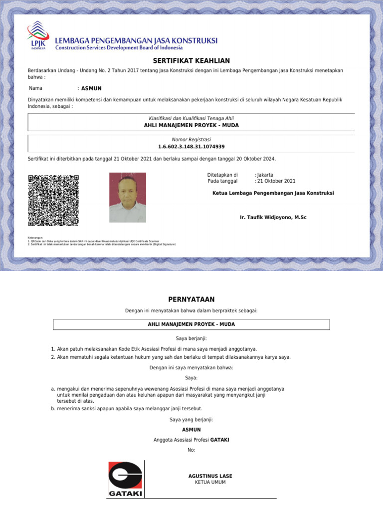 Asmun 602 Muda 2024 | PDF