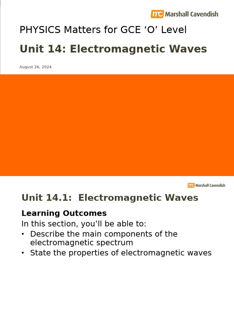 Electromagnetic Waves | PDF