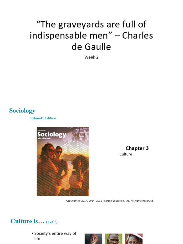 "The Graveyards Are Full of Indispensable Men" - Charles de Gaulle | PDF