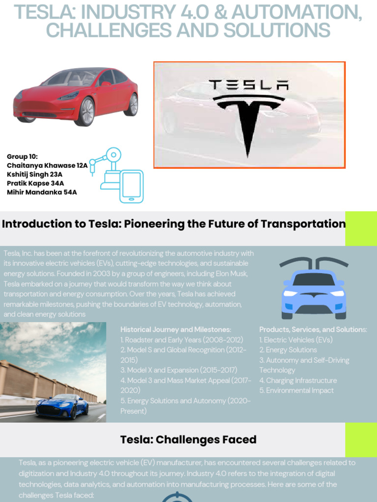 Tesla and The Challenges of Automation | PDF