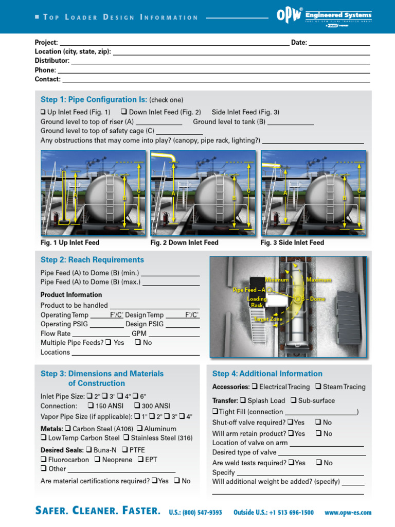 Loading Arm Design Form(6) | PDF