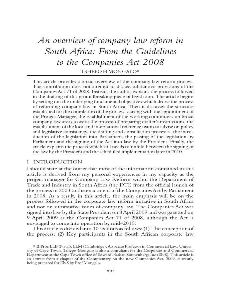 Mongalo Lawreform 073755 | PDF