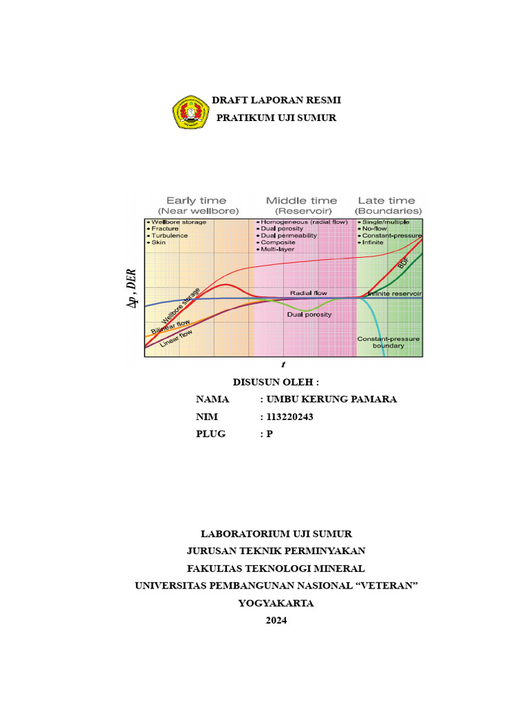 Draft Lapres Uji Sumur Fix | PDF