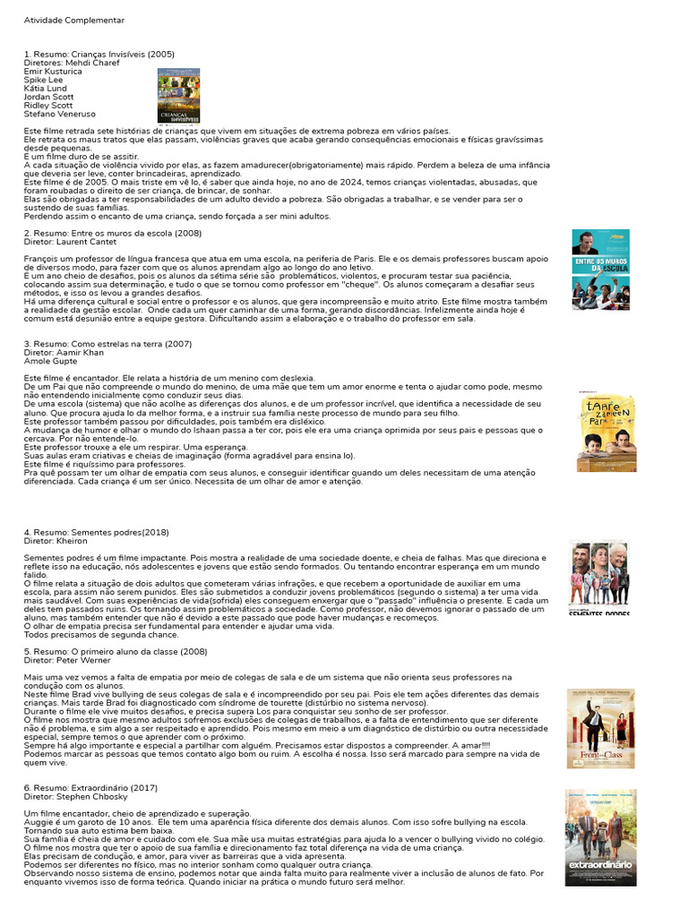 Atividade Complementar - 1 | PDF