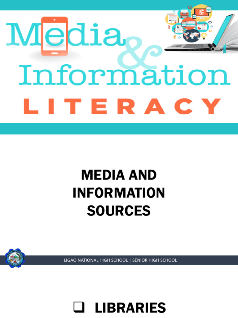 Media and Information Sources | PDF