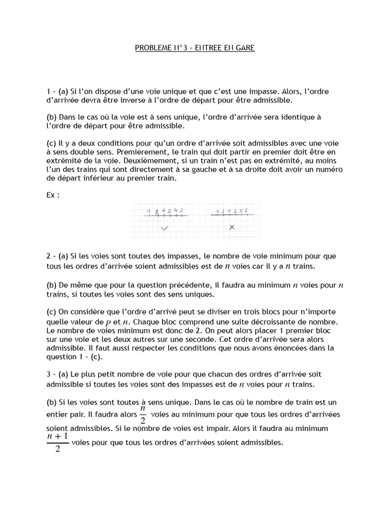 3 - Entree en Gare | PDF