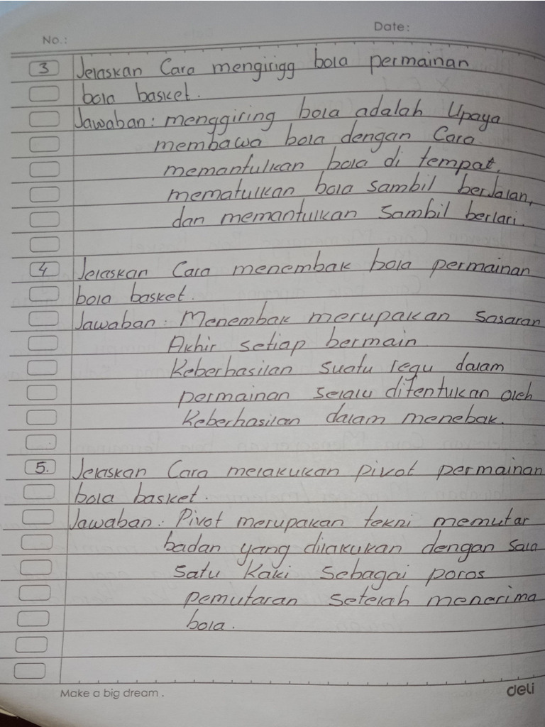 Tugas 2 (PJOK) | PDF