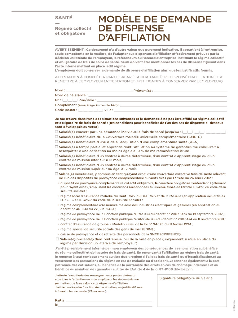 Dispense Affiliation | PDF