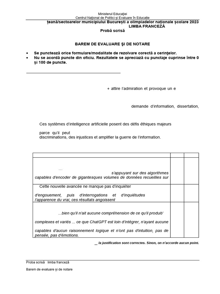 Franceza 12N Bar | PDF