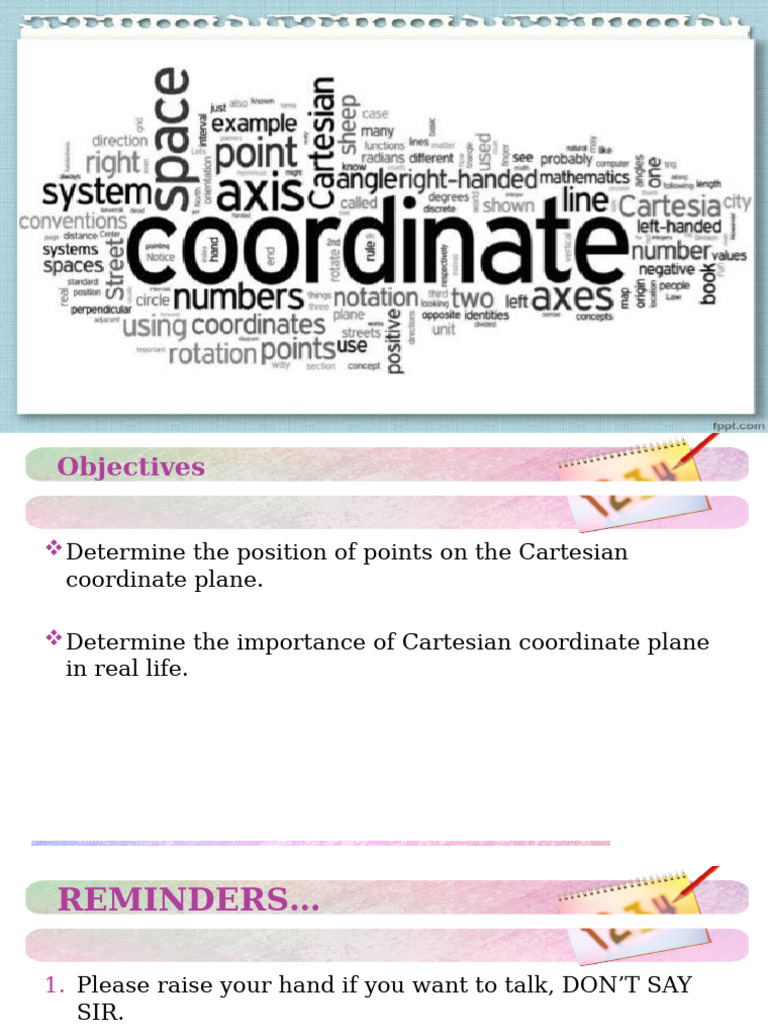 G8 Math Q1-Week 5 - Rectangular Rectangular System | PDF | Cartesian ...