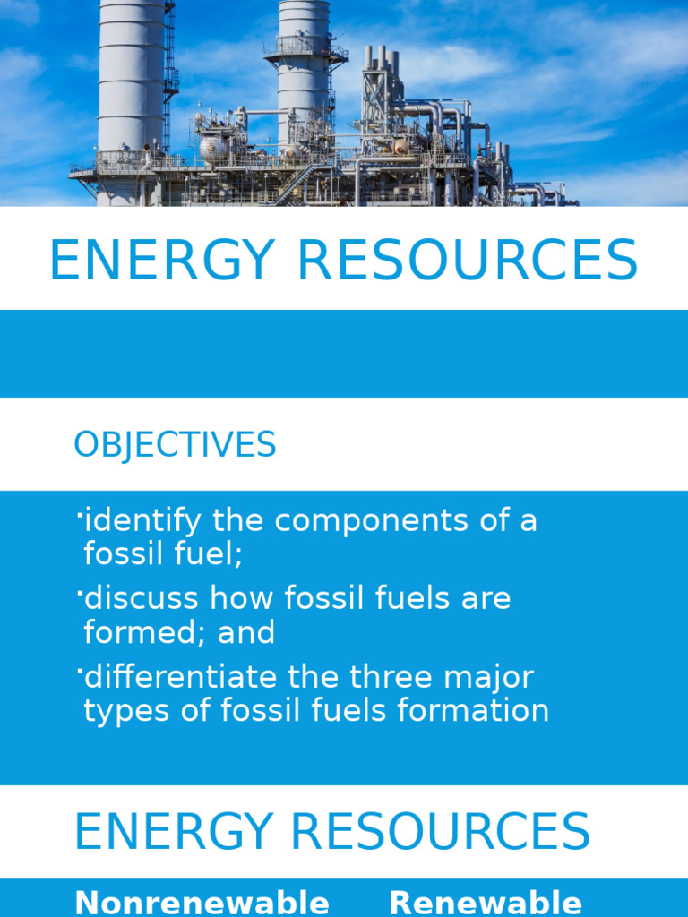 Fossil Fuels | PDF