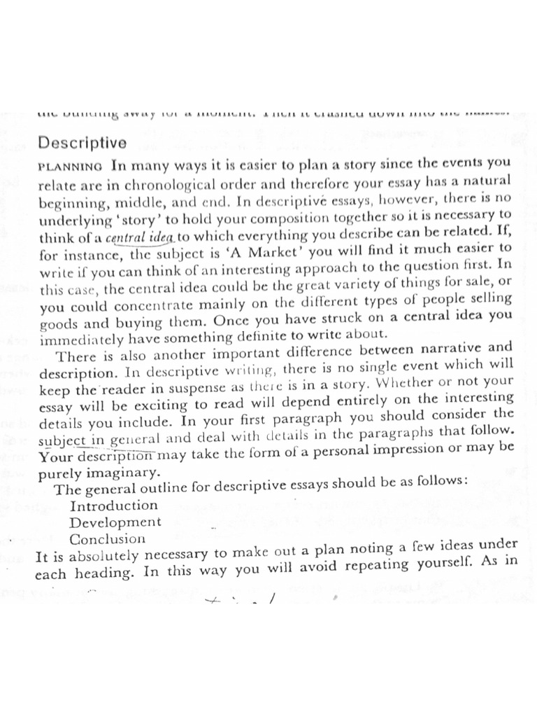 Descriptive Theory - Examples | PDF